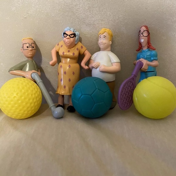 McDonald's | Toys | 4 Mcdonalds Happy Meal Kids Toys Disneys Recess ...